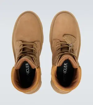 Moncler Peak City Suede Ankle Boots