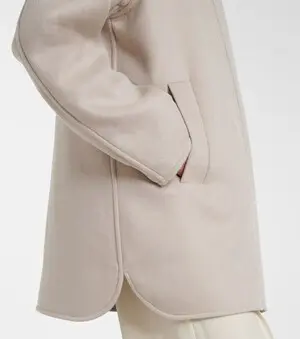 Moncler Hemiptere Wool And Cashmere Jacket