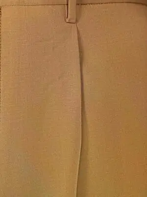 DELL'OGLIO Pressed Crease Trousers - Brown
