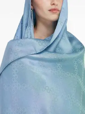 FERRAGAMO Gancini Jacquard Stole