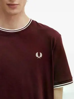 Fred Perry Logo-embroidered T-shirt