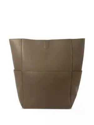 Celine Large Sangle Shoulder Bag - Grey