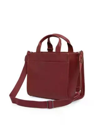 Dkny Hadlee Logo-embossed Charm Tote Bag - Red