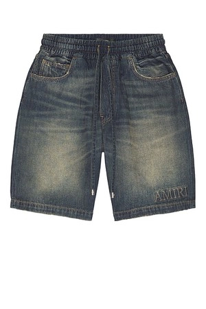 Amiri Drawstring Denim Shorts - Sandstone