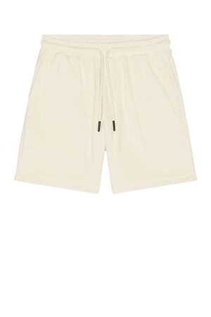 Oas Terrycloth Drawstring Shorts - Cream