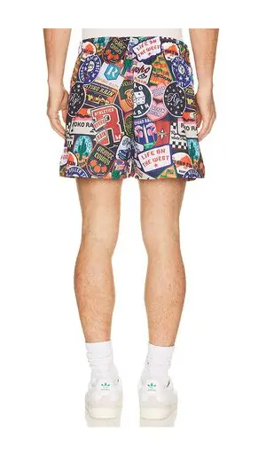 RYOKO RAIN Patch Collection Shorts