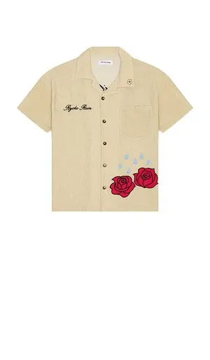 RYOKO RAIN Dear Ryoko Linen Button Up Shirt In . Also