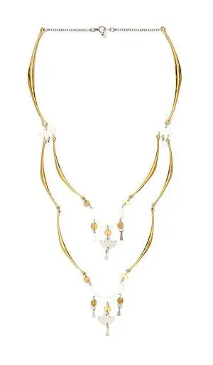 Isabel Marant Étoile Two-tone Charm Necklace