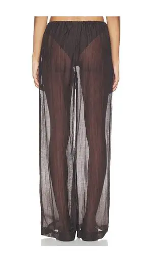 Lna Velma Sheer Plisse Trousers