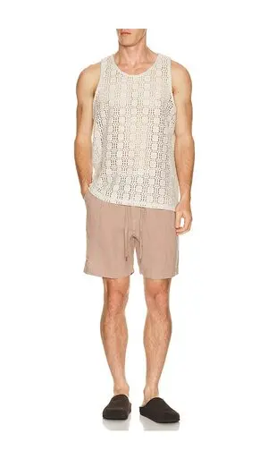 Faherty Brand Essential 6.5 Linen Short