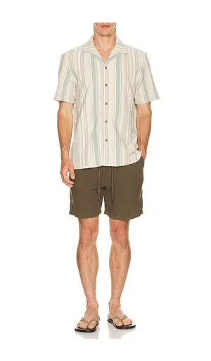 Faherty Brand Short Sleeve Oasis Camp Shirt In . Also - Multi