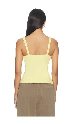 Lna Gil Rib Tank - Yellow