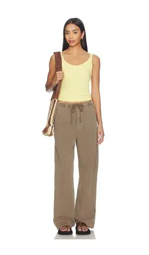 Lna Gil Rib Tank - Yellow
