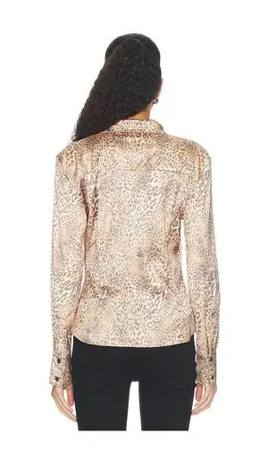 Lioness Angelic Printed Satin Shirt - Multi