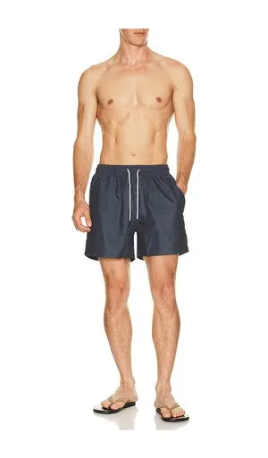 Oas Mosaico Swim Shorts - Brown