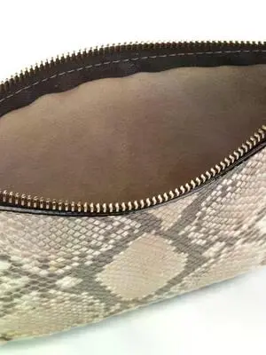 Chloé Spin Snakeskin-effect Pouch