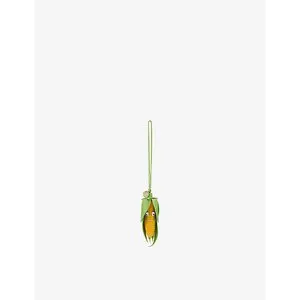 CHRISTIAN LOUBOUTIN Vegetable Corn Leather Bag Charm - Multi