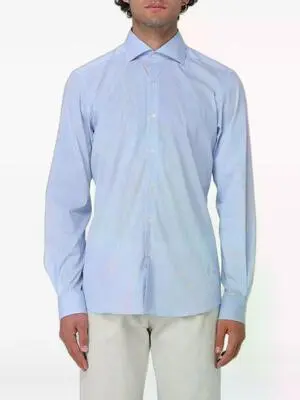 FAY Striped Long-sleeve Shirt