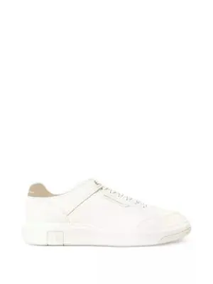 Armani Exchange Emporio Armani Lace-up Panelled Sneakers - Neutrals