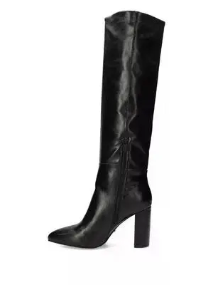 MEXX Point-toe Block-heel Knee-high Boots