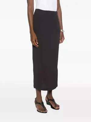 Sú Rear-slit Midi Skirt