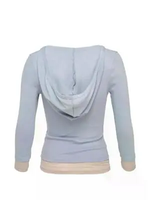 GLOWNY Layered Design Hoodie