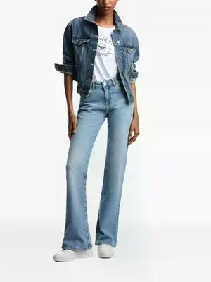 Emporio Armani J7j Flared Jeans - Blue
