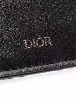 Dior 2010s Oblique Jacquard Bi-fold Wallet