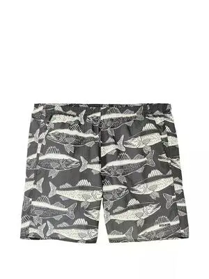 Filson Oxbow Lake Printed Drawstring Shorts