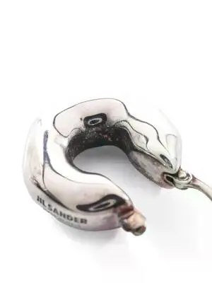 JIL SANDER 2010s Feather Earrings