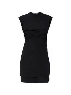 Alexander Wang Draped Layered Mini Dress