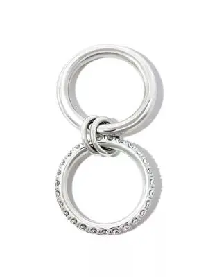 SPINELLI KILCOLLIN 18kt White Gold Virgo Diamond Link Ring