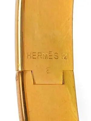 Hermès Enamel Clic H Bracelet Pm