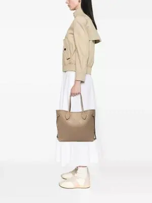 LOUIS VUITTON 2021-2026 Monogram Giant Empreinte Neverfull Mm Tote Bag
