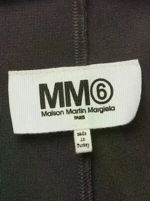 MAISON MARGIELA Leather-paneled Knit Trousers