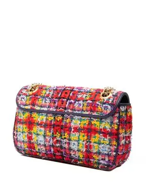 Gucci Gg Marmont Tweed Shoulder Bag