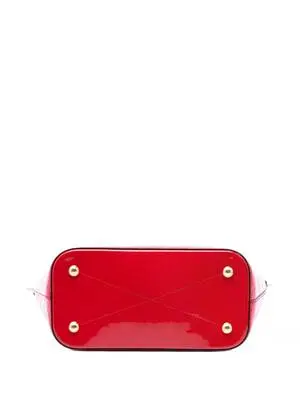 LOUIS VUITTON Monogram Vernis Montebello Mm Satchel - Red