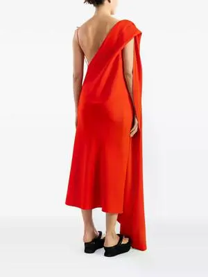 Balenciaga Draped Asymmetric Dress