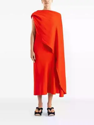 Balenciaga Draped Asymmetric Dress