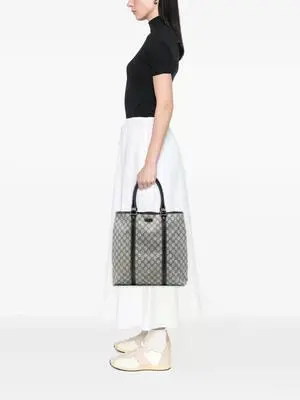 Gucci Gg Supreme Joy Vertical Tote Bag - Neutrals