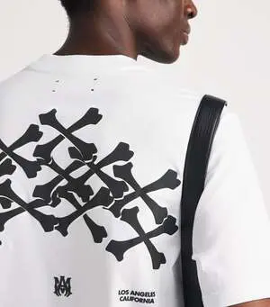Amiri Cotton Stacked Bones T-shirt