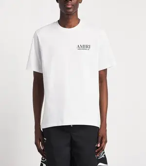 Amiri Cotton Stacked Bones T-shirt