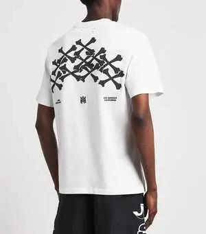 Amiri Cotton Stacked Bones T-shirt