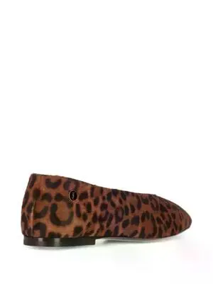 Saint Laurent Leopard-print Ballet Flats