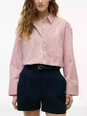 Tommy Hilfiger Vertical-stripe Shirt With Chest Pocket