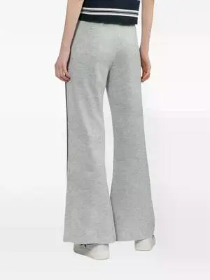 AAPE BY *A BATHING APE Flared Logo Patch Track Pants - Grey