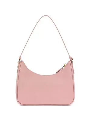 Prada Mini Re-edition 2005 Saffiano Leather Shoulder Bag - Pink