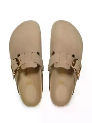 BIRKENSTOCK Boston Buckle-fastening Mules - Neutrals