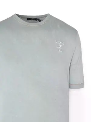 TOMBOLINI Embroidered Short Sleeve Sweater