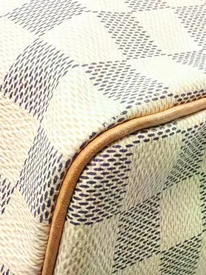 LOUIS VUITTON Speedy 35 Damier Azur Tote Bag - Neutrals